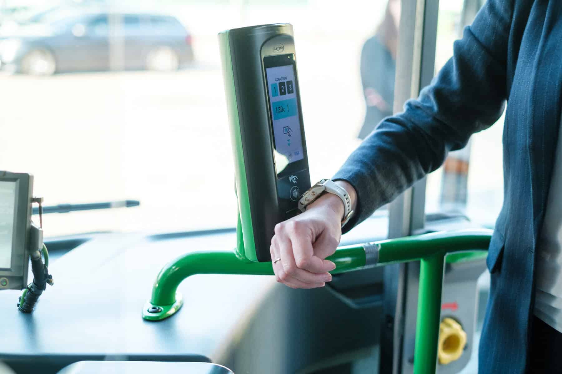 Contactless ticketing in public transport in Slovenia